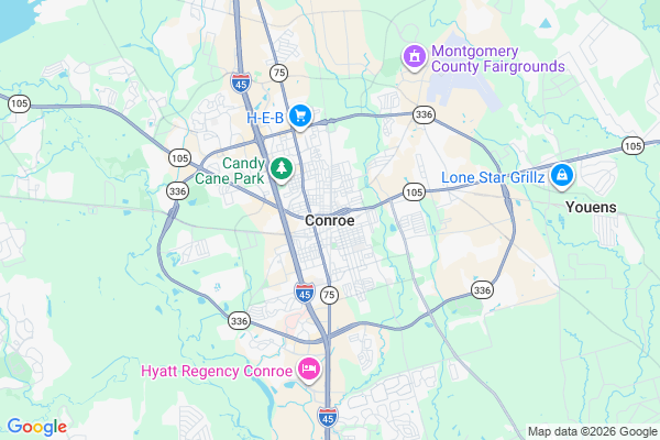 Service Area & Hours | Conroe Land Clearing Service